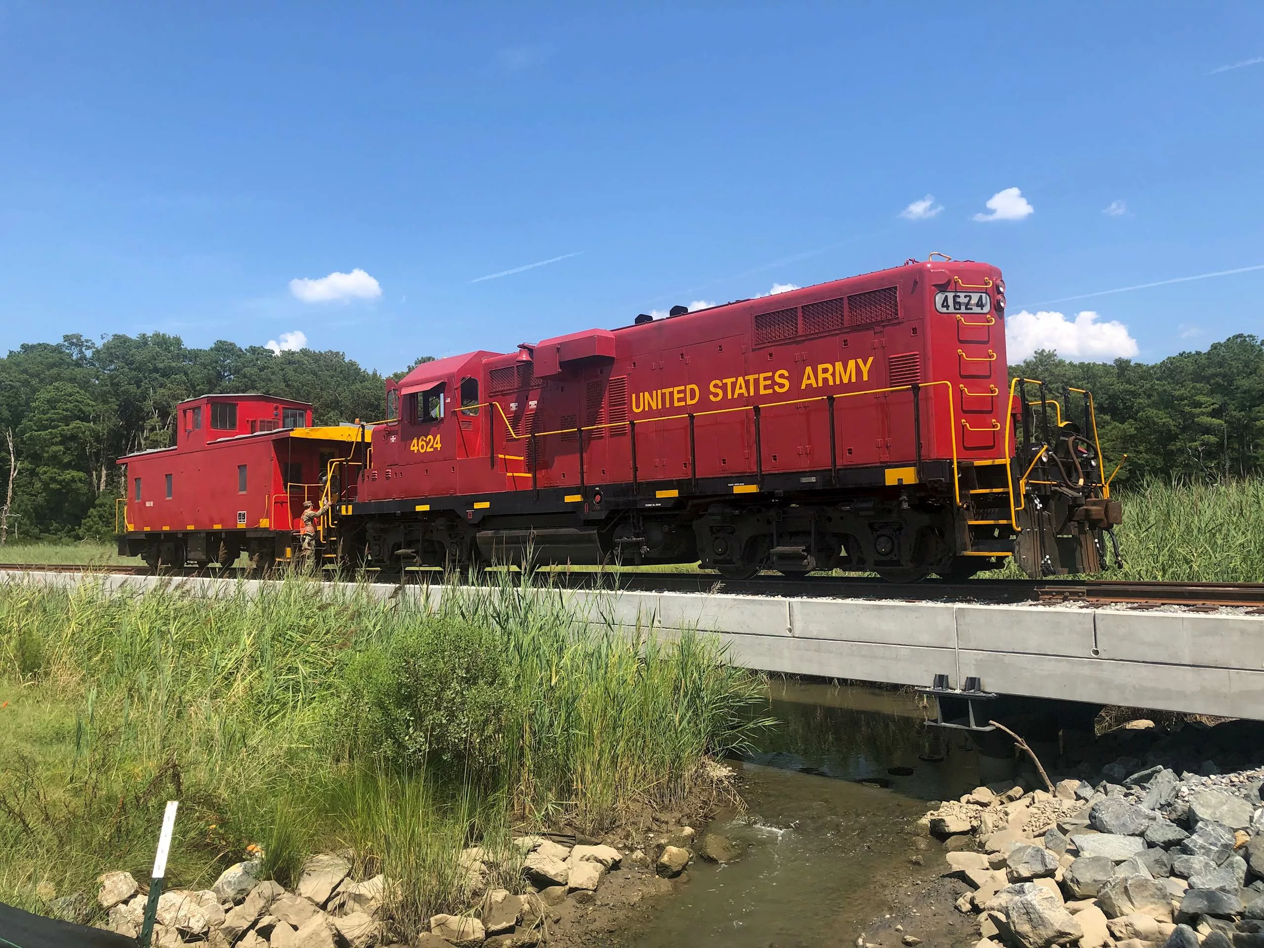 USACE Norfolk District Fort Eustis Railroad bridge replacements ...